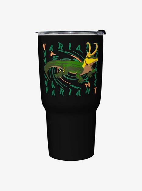 Marvel Loki Alligator Loki Reptilian Variant Travel Mug - BLACK | Hot Topic