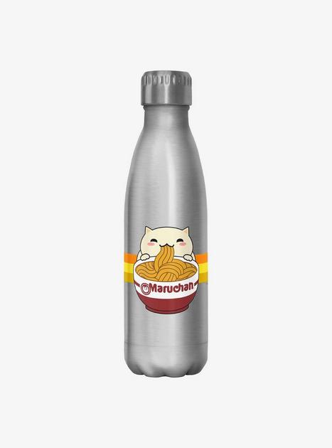Maruchan Yummy Noodle Cat Water Bottle - METALLIC | Hot Topic