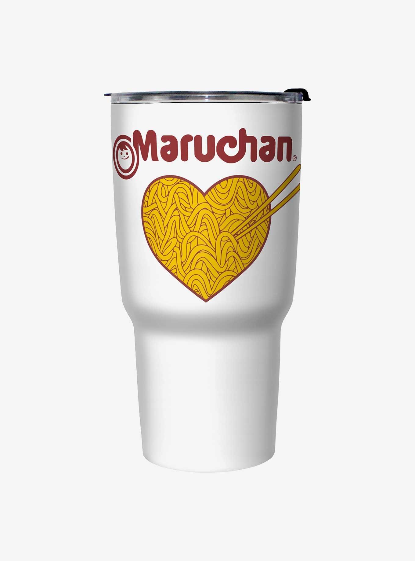 Maruchan Noodles Heart Travel Mug - WHITE | Hot Topic