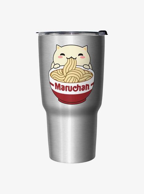 Maruchan Mmm Ramen Cat Travel Mug - METALLIC | Hot Topic