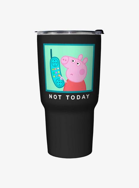 Peppa Pig Hang Up Meme Travel Mug - BLACK | Hot Topic