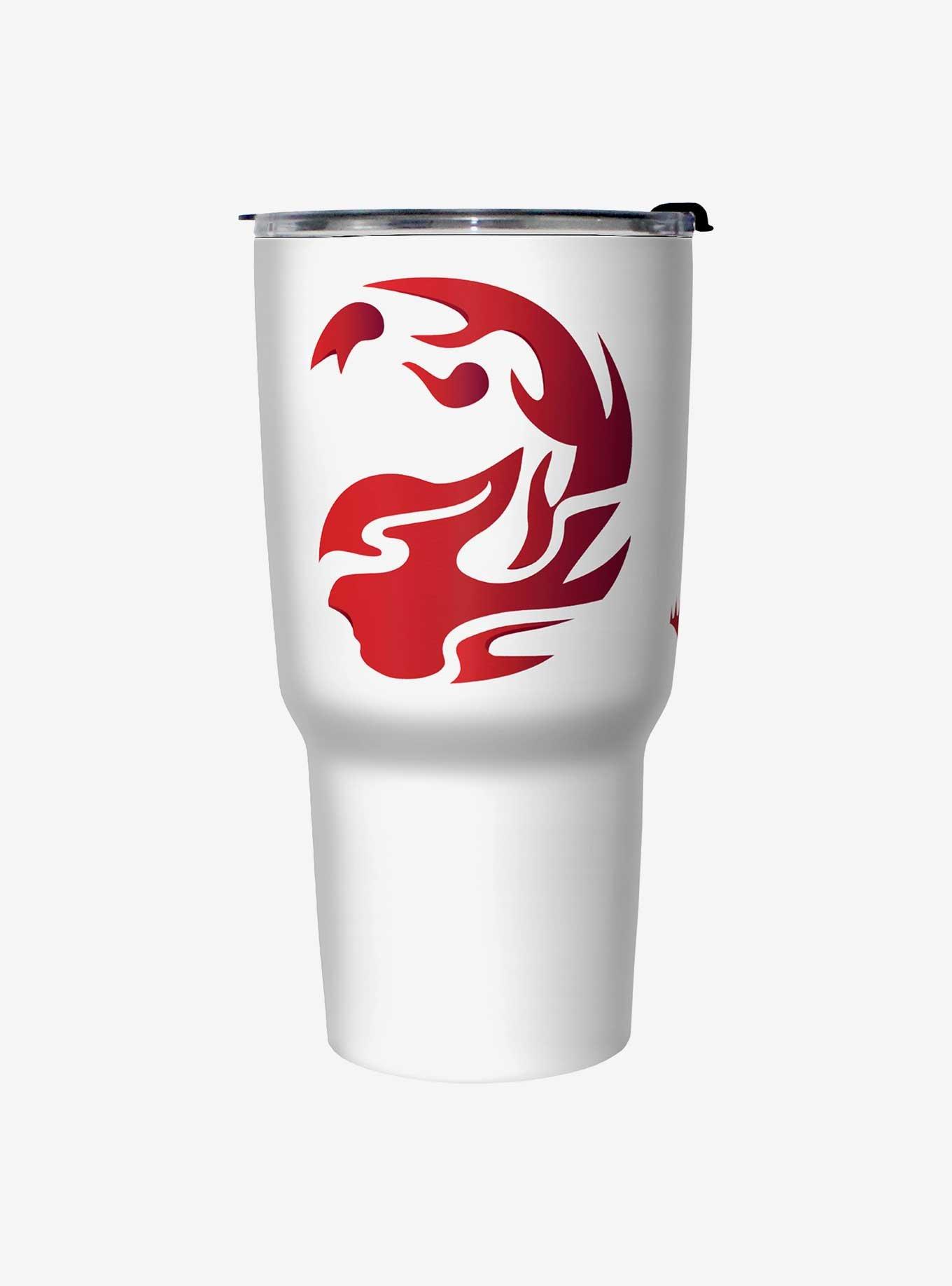 Magic: The Gathering Red Mana Symbol Travel Mug - WHITE | BoxLunch