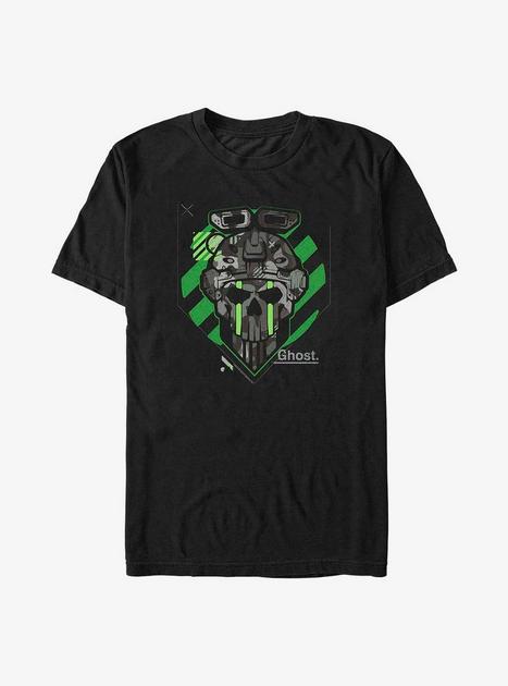 Call of Duty Camo Ghost T-Shirt - BLACK | BoxLunch