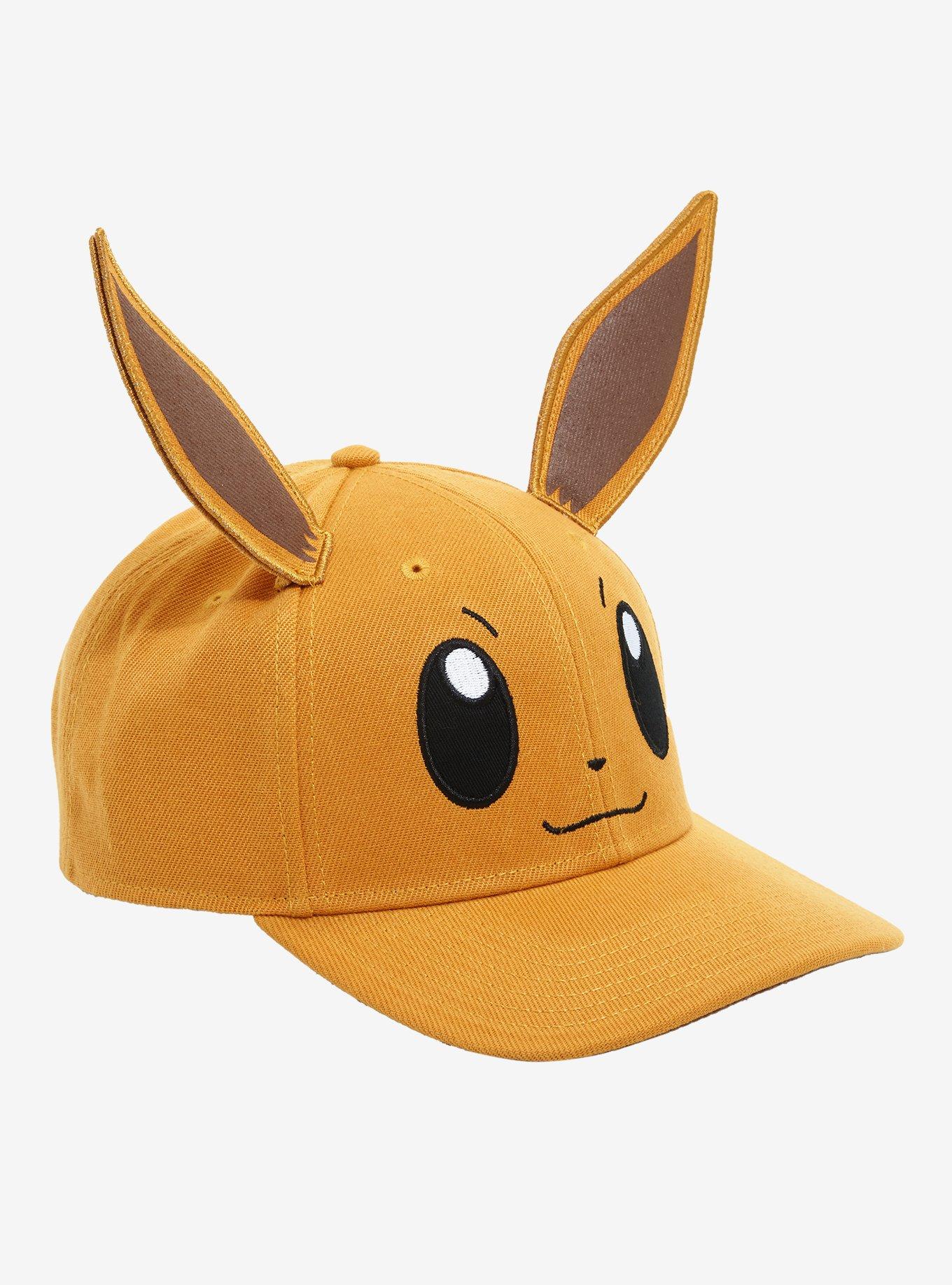Pokemon Eevee 3D Ears Snapback Hat | Hot Topic