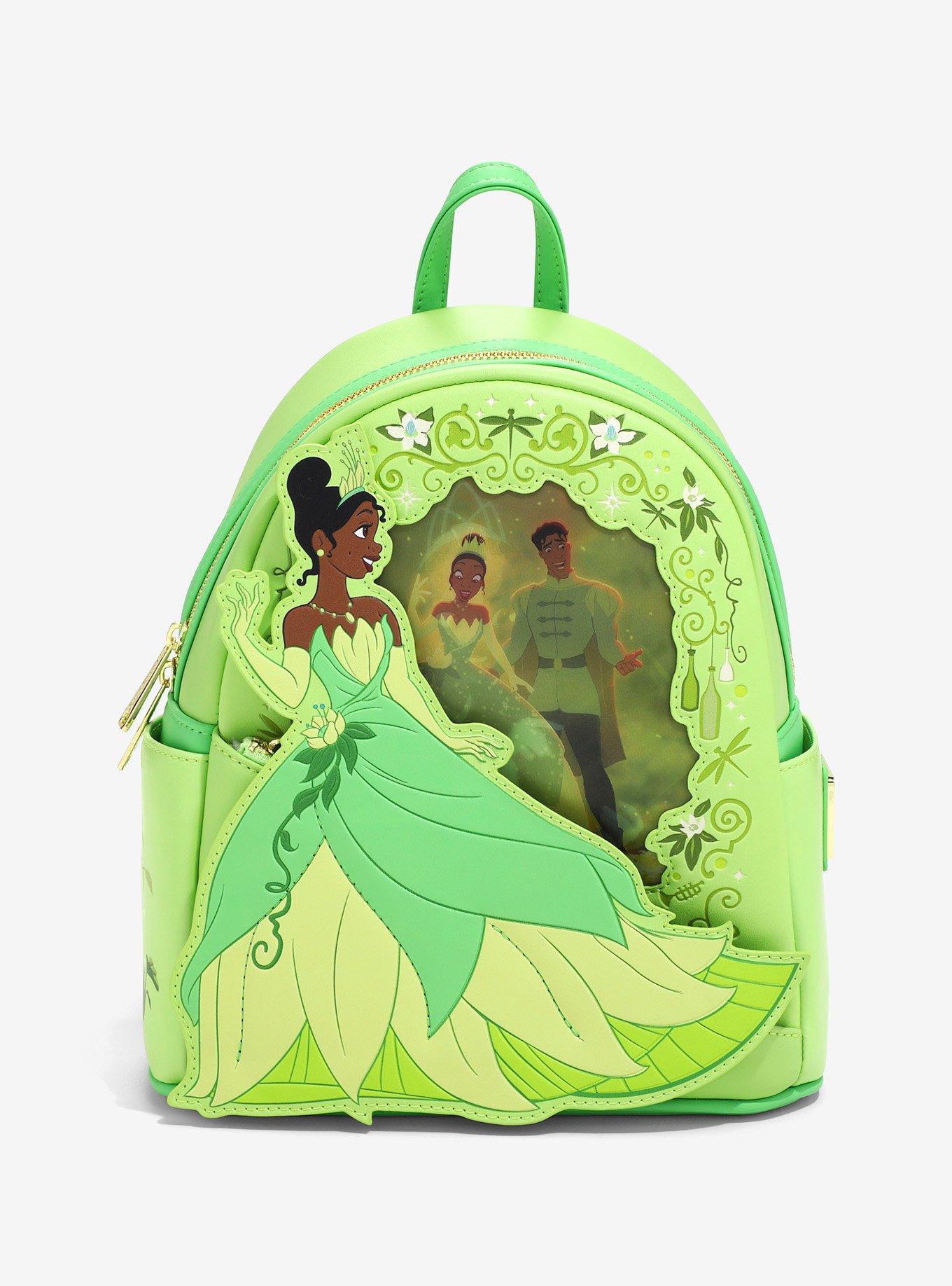 Loungefly Disney The Princess And The Frog Tiana & Naveen Mini Backpack ...