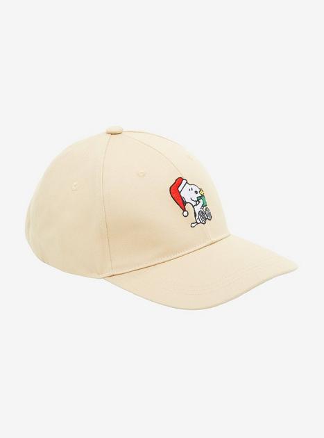 Peanuts Snoopy & Woodstock Holiday Portrait Cap - BoxLunch Exclusive ...