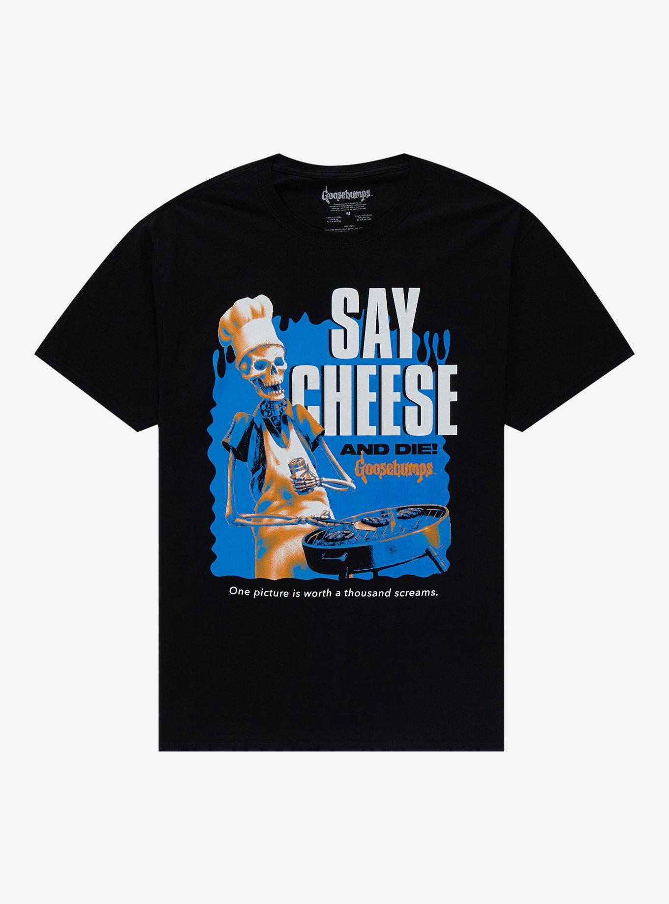 Goosebumps Say Cheese And Die T-Shirt | Hot Topic