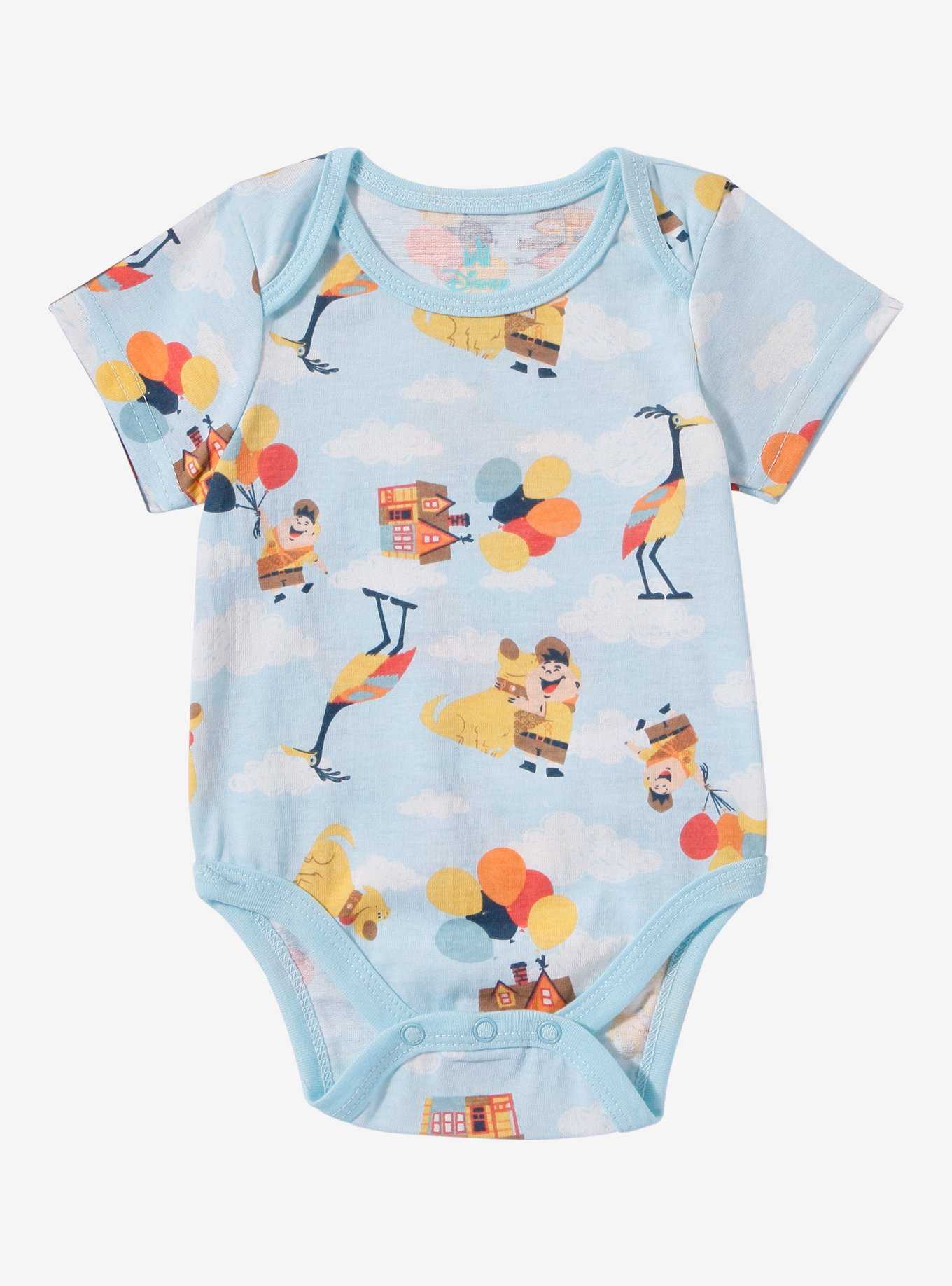 Disney Pixar Up Russell, Dug, and Kevin Cloud Infant One-Piece ...