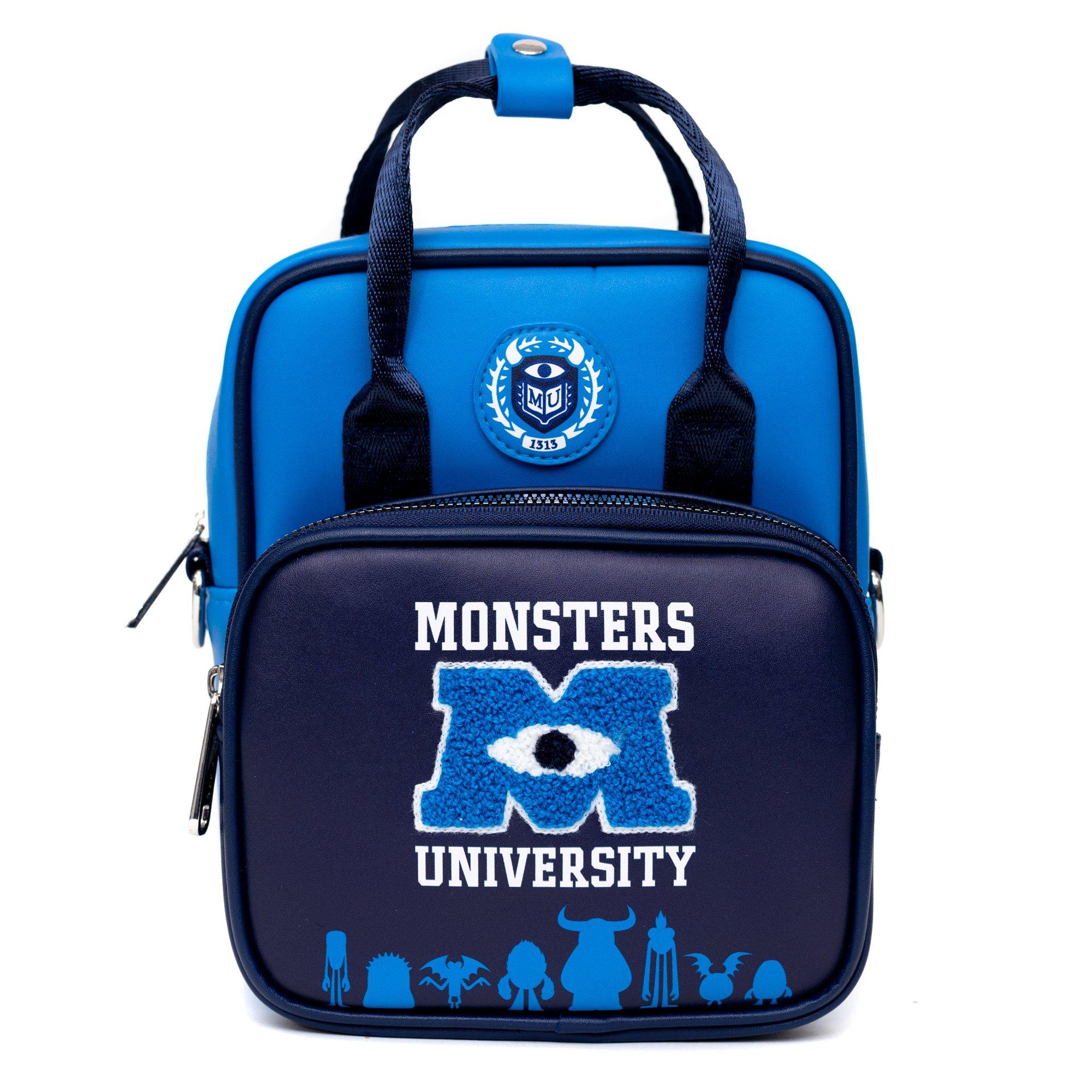 Disney Monsters University Chenille Patch With Monsters Print Blues ...