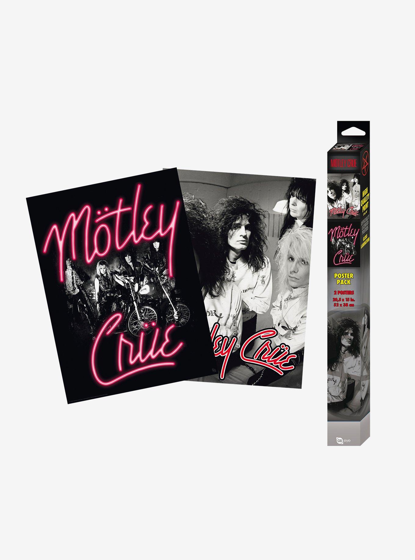 Motley Crue Final Tour Poster Cartoon