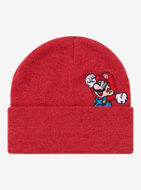 Nintendo Super Mario Bros. Mario Beanie - BoxLunch Exclusive | BoxLunch