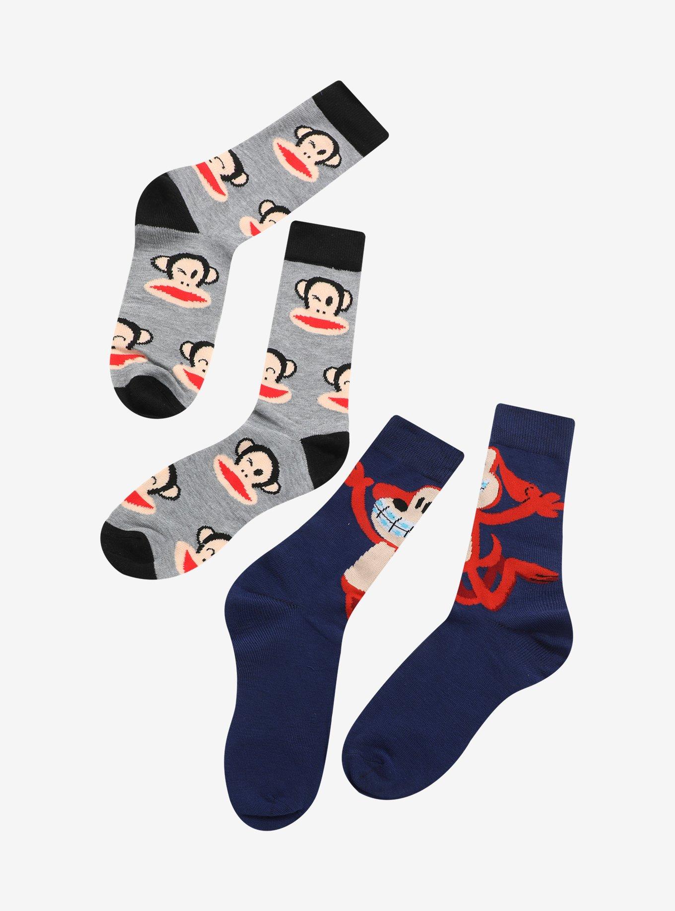 Paul Frank Julius & Bob Crew Socks 2 Pair | Hot Topic
