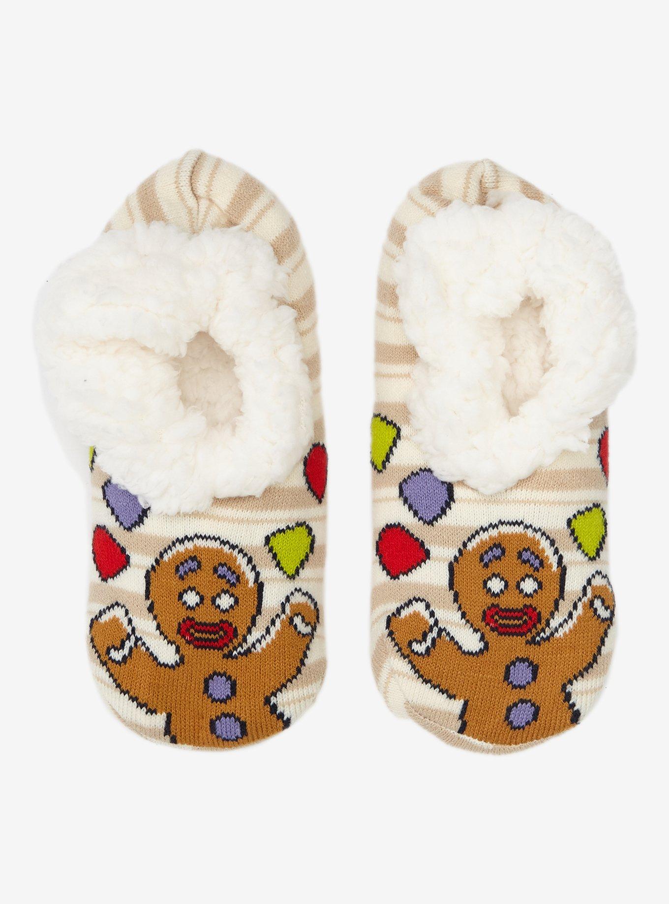 Shrek Gingy Gumdrops Cozy Socks | Hot Topic