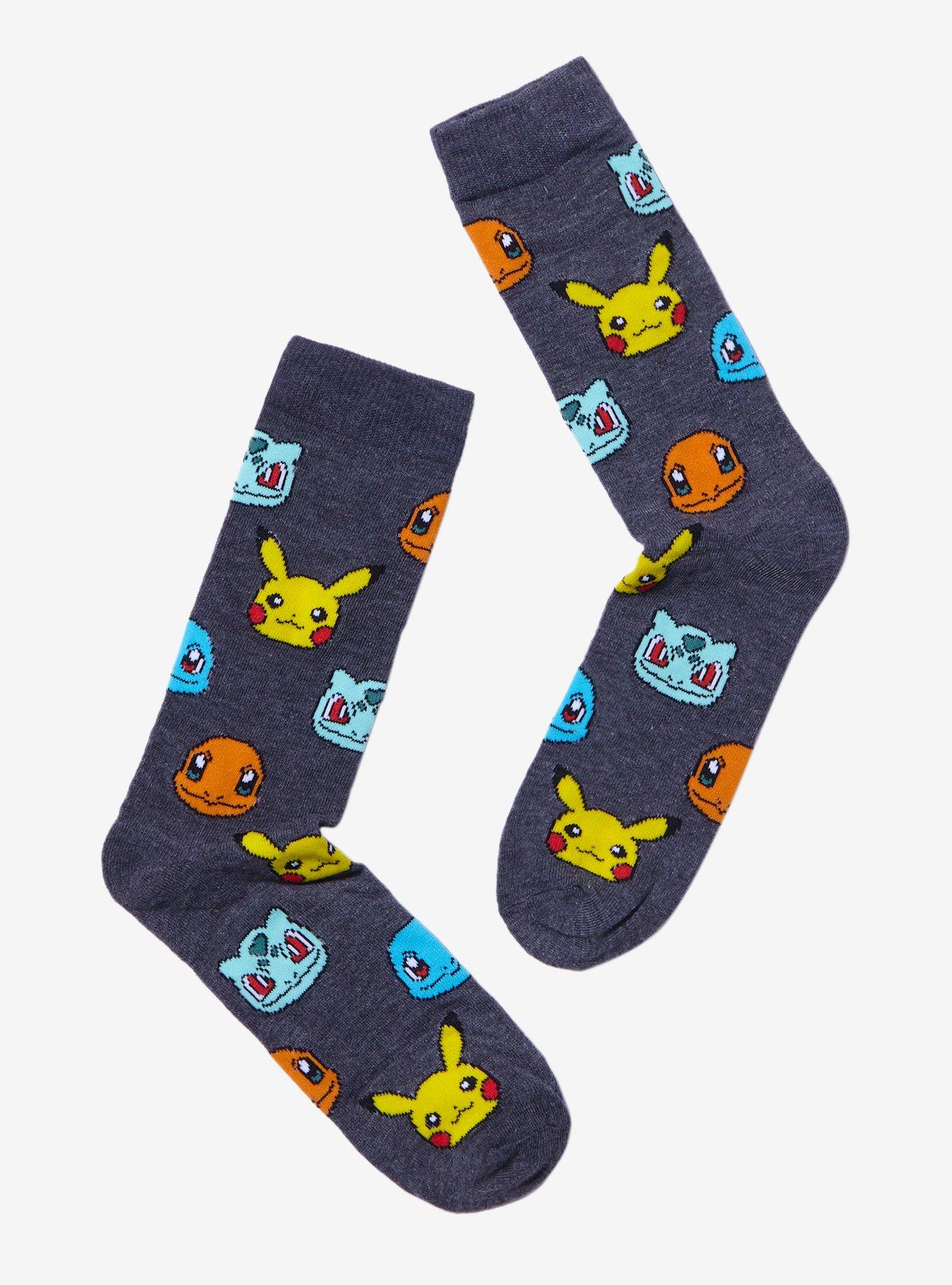 Pokemon Characters Crew Socks | Hot Topic