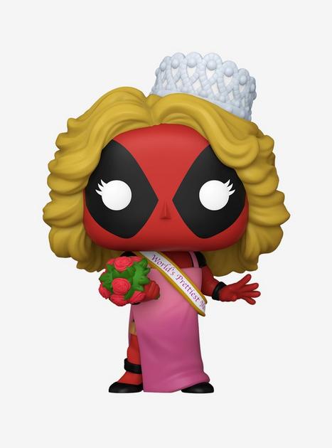 Funko Deadpool Pop! Marvel Beauty Pageant Deadpool Vinyl Bobble-Head ...