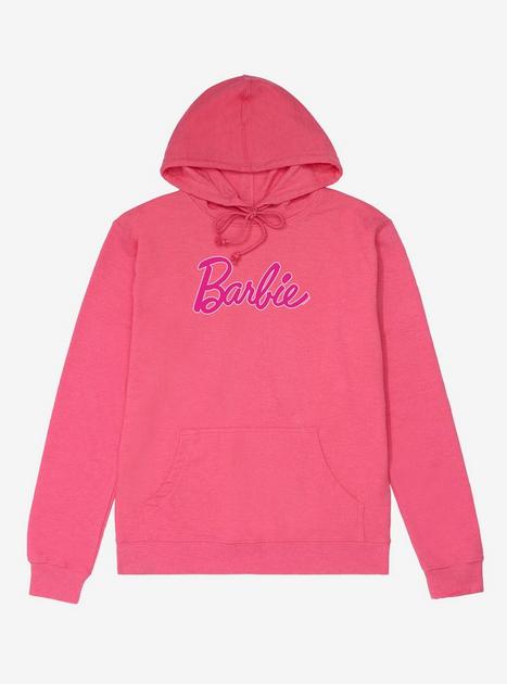 Barbie Classic Logo Lightweight Hoodie - PINK | Hot Topic