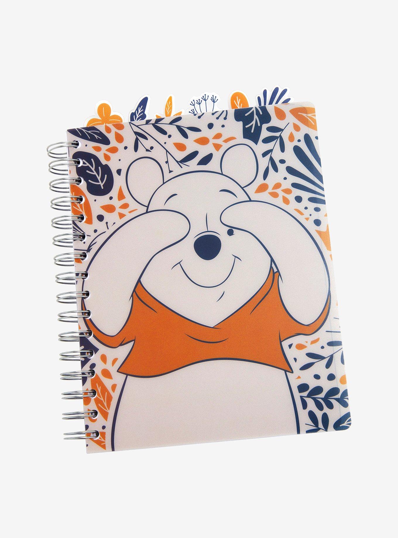 Disney Winnie The Pooh Floral Tab Journal | Hot Topic