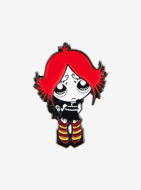 Ruby Gloom Pouty Face Enamel Pin | Hot Topic