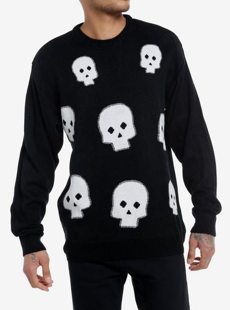 Skulls Sweater | Hot Topic