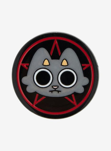 Cat Pentagram Enamel Pin | Hot Topic