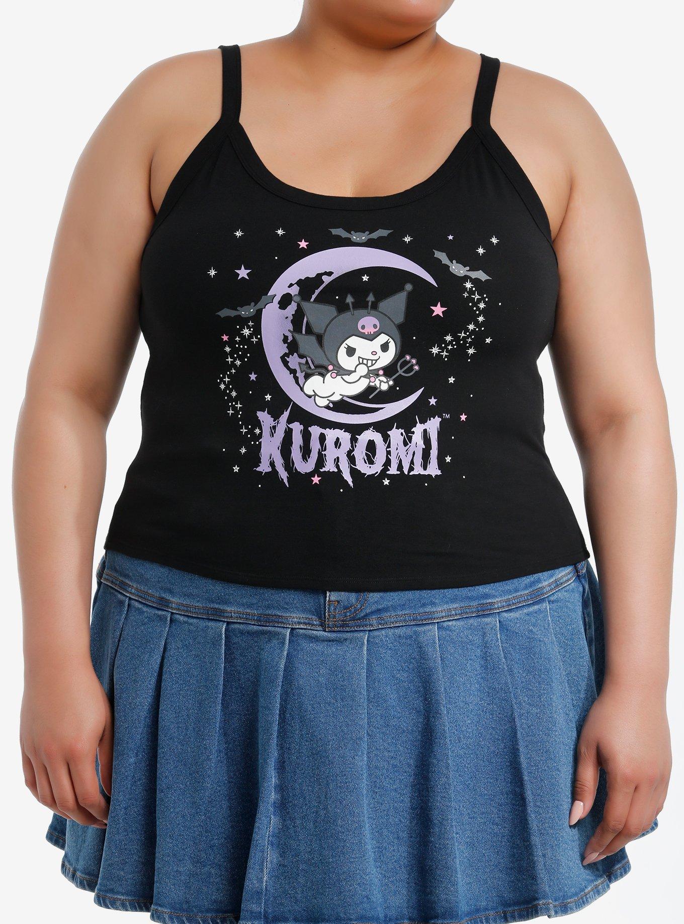 Kuromi Celestial Rhinestone Girls Tank Top Plus Size | Hot Topic