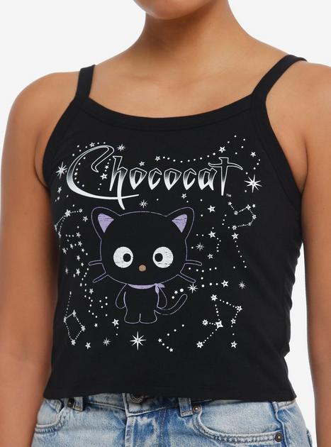 Chococat Celestial Foil Girls Crop Cami | Hot Topic