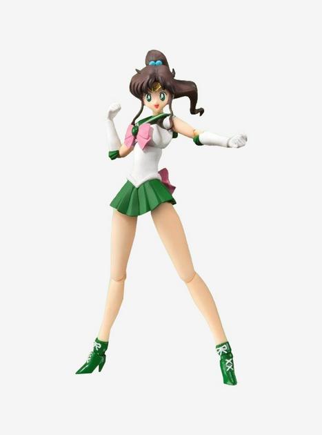 Bandai Spirits Sailor Moon S.H.Figuarts Sailor Jupiter Figure | Hot Topic