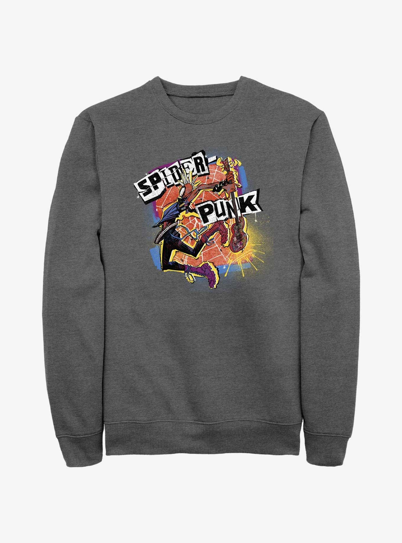 Marvel Spider Man Across The Spider Verse Spider Punk Sweatshirt