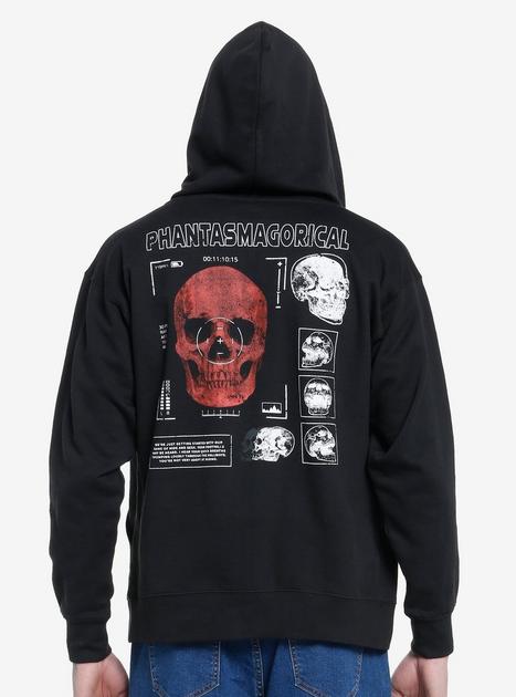 Social Collision Phantasmagorical Skulls Hoodie | Hot Topic