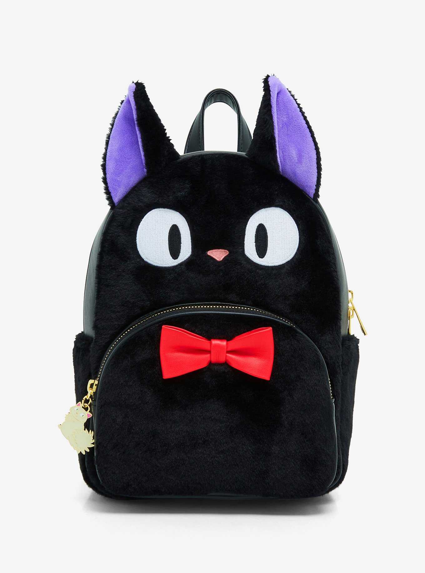 Her Universe Studio Ghibli Kiki's Delivery Service Jiji Fuzzy Mini ...
