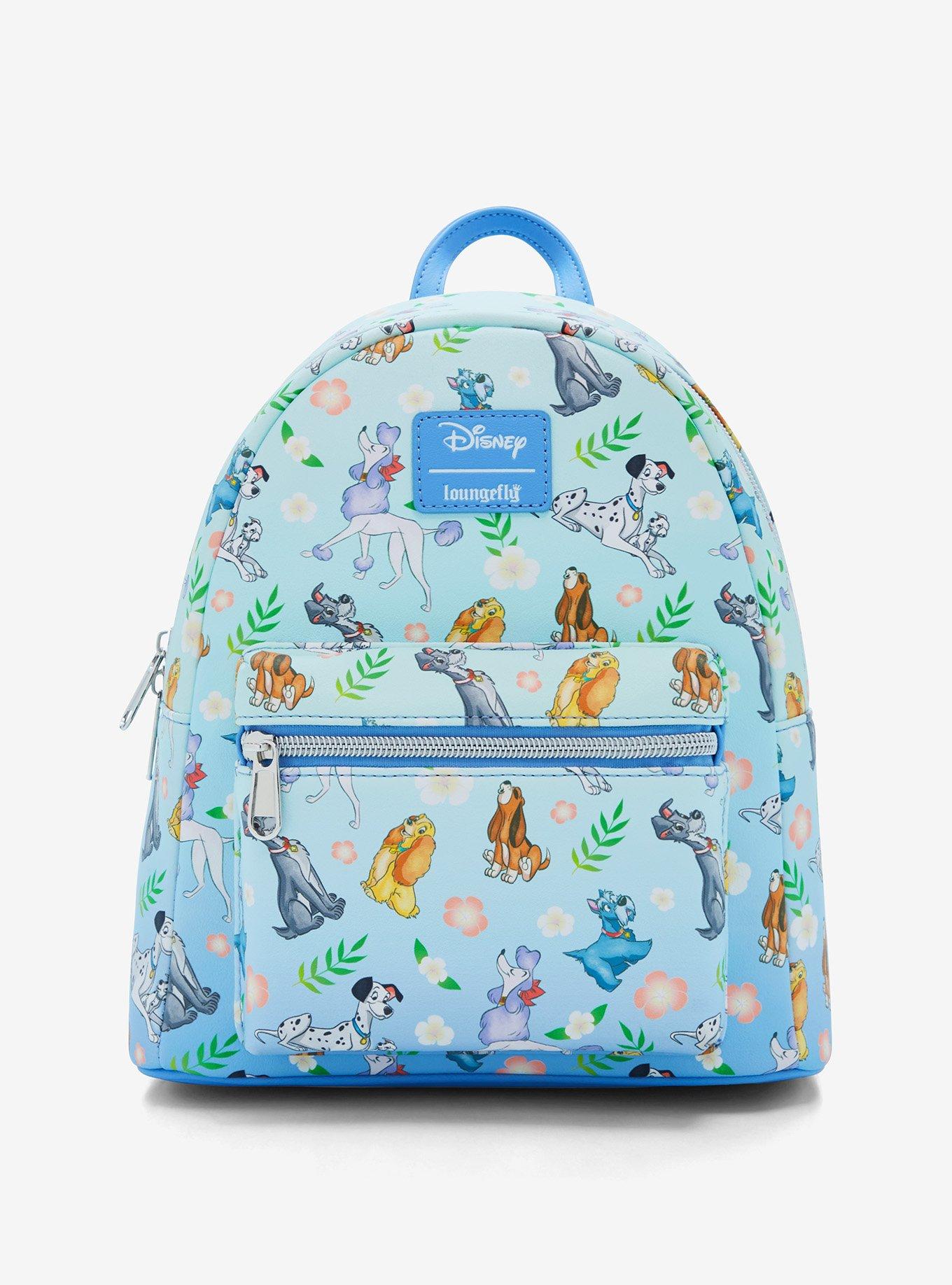 Loungefly Disney Dogs Floral Mini Backpack | Hot Topic
