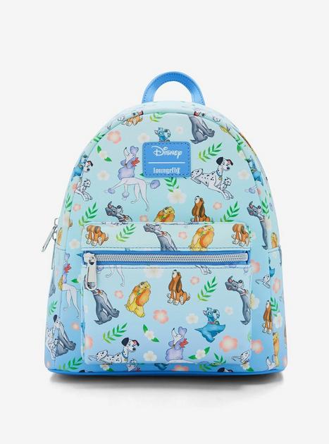 Loungefly Disney Dogs Floral Mini Backpack | Hot Topic