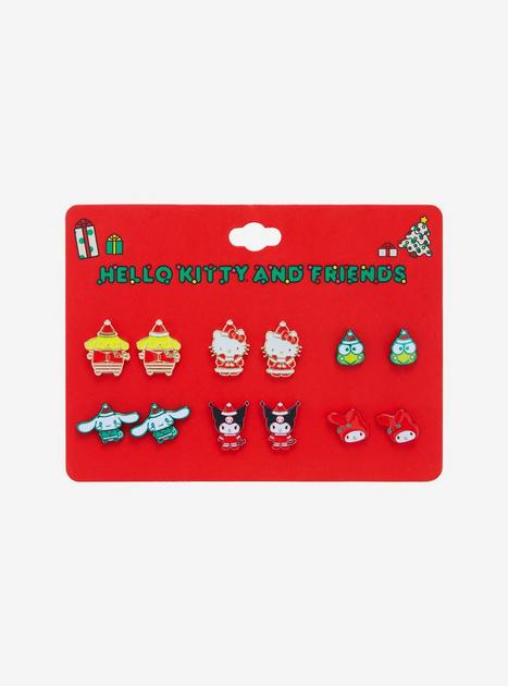 Hello Kitty And Friends Holiday Earring Set Hot Topic