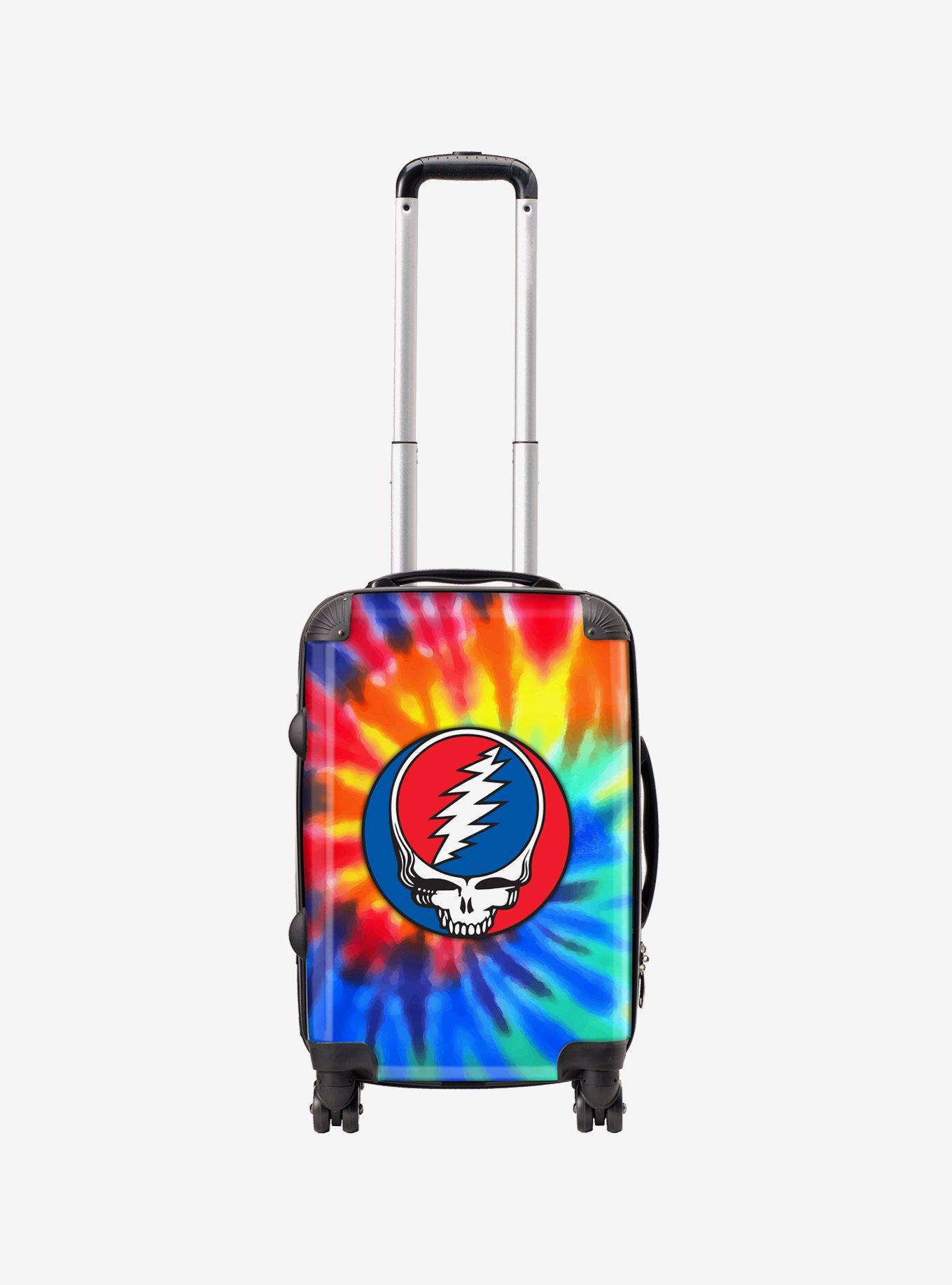 Rocksax Grateful Dead Steal Your Face Travel Luggage | Hot Topic