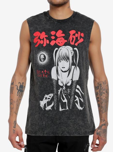 Death Note Misa Dark Wash Muscle Tank Top | Hot Topic