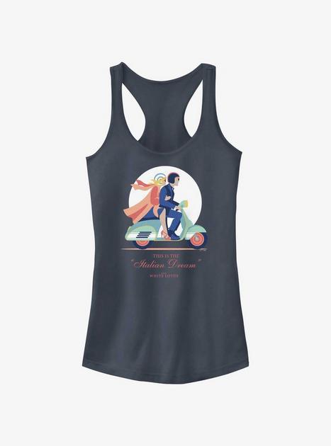 White Lotus The Italian Dream Girls Tank - BLUE | Hot Topic