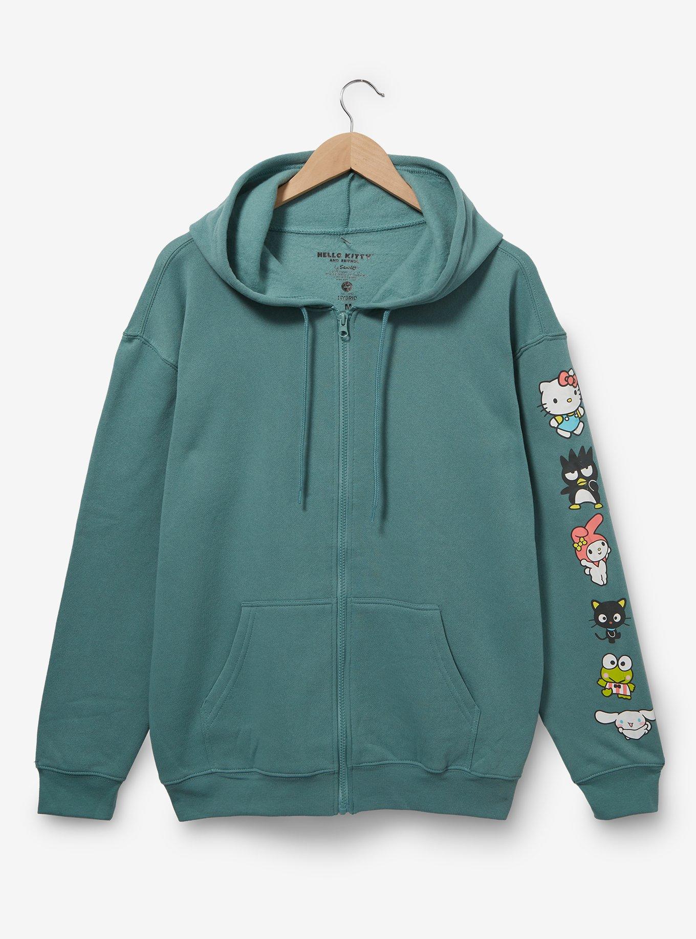 Sanrio Hello Kitty And Friends Group Portrait Zippered Hoodie