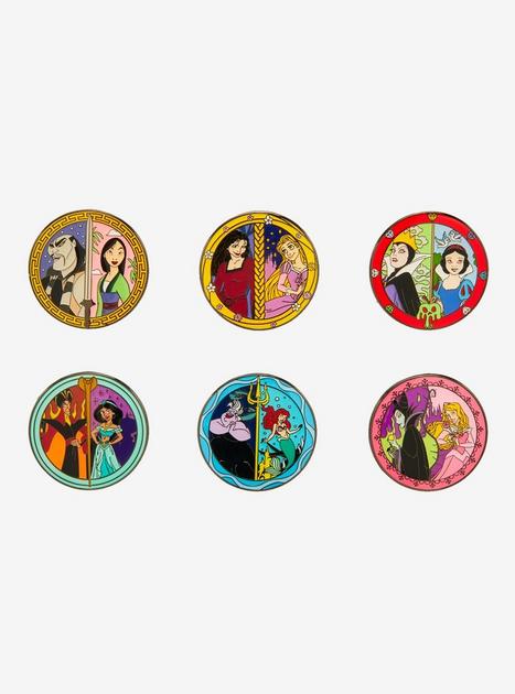 Loungefly Disney Princess & Villain Blind Box Enamel Pin | Hot Topic