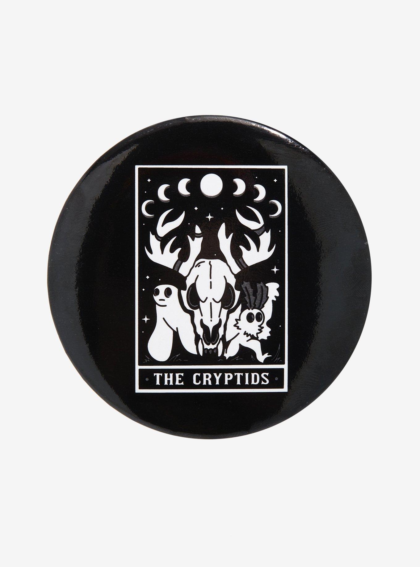 The Cryptids Tarot Card 3 Inch Button | Hot Topic