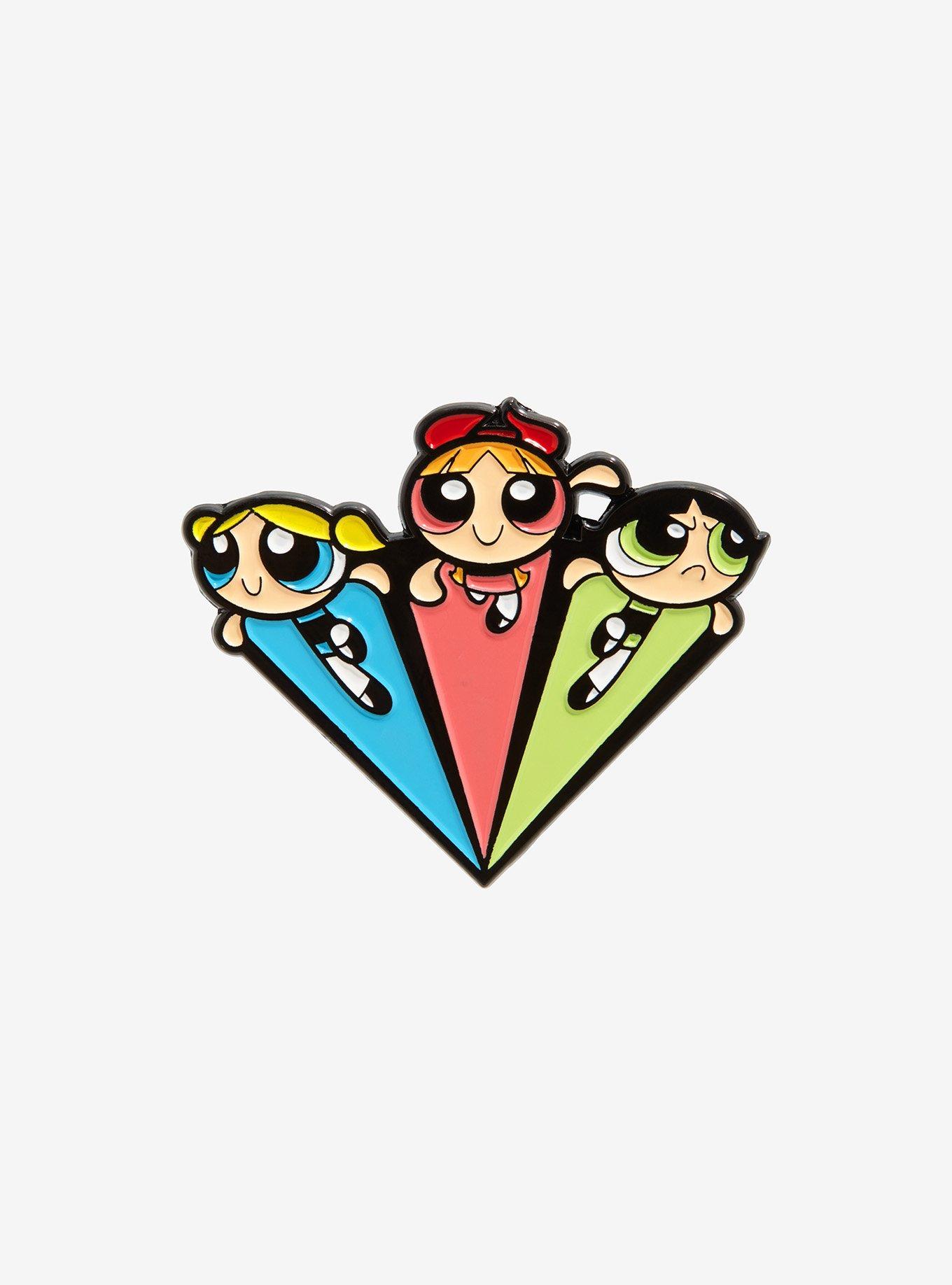 The Powerpuff Girls Flying Trio Enamel Pin Hot Topic