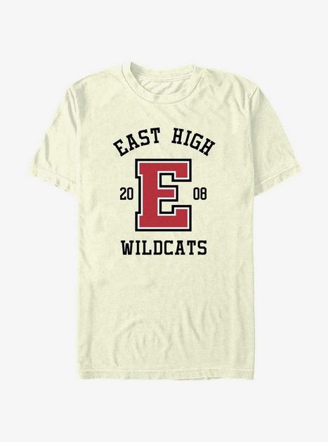 High School Musical East High Wildcats 2008 T-Shirt - BEIGETAN | Hot Topic