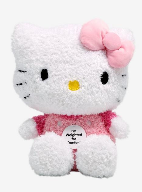 Hello Kitty Fuzzy Weighted Pillow Buddy | Hot Topic