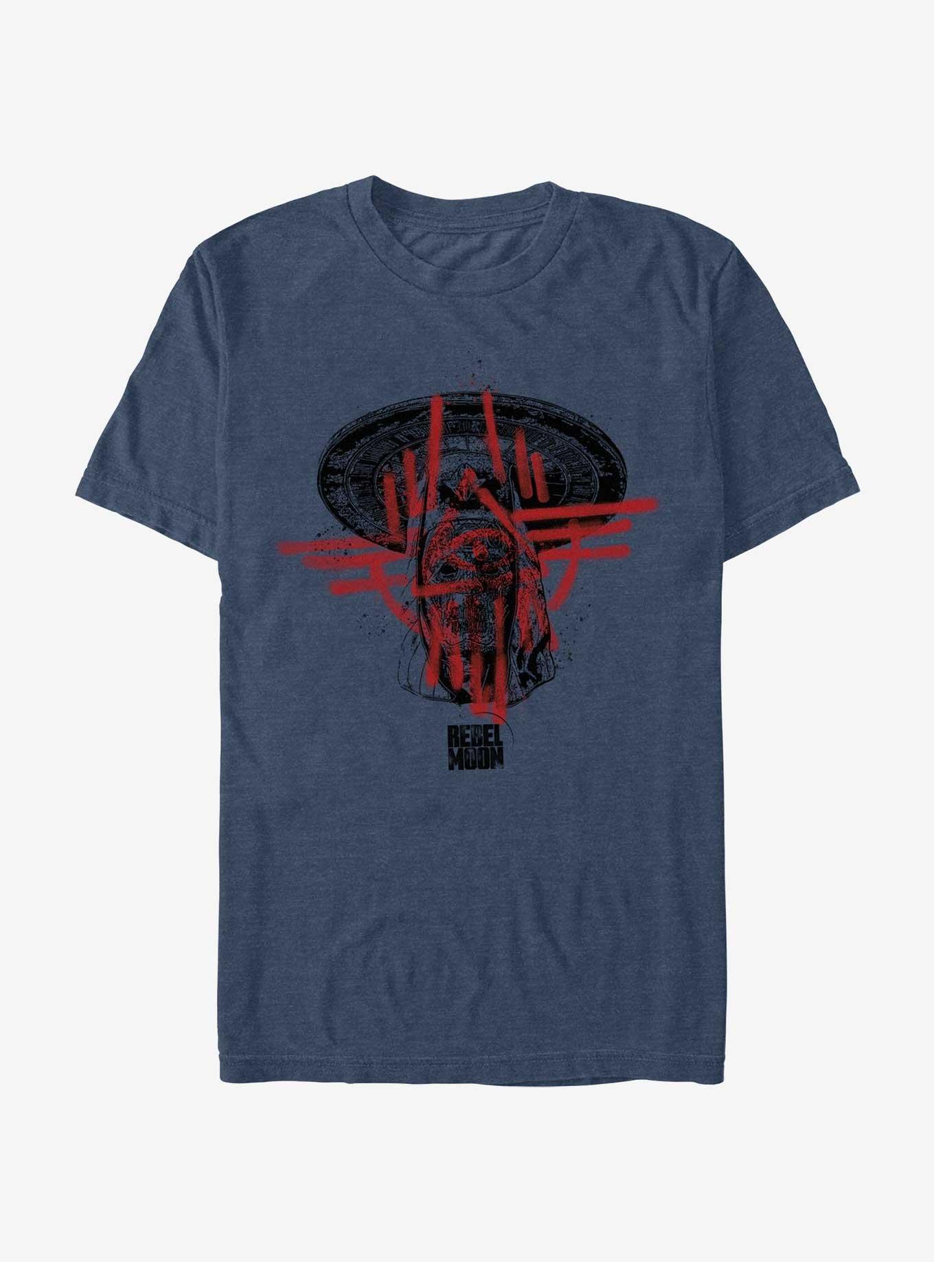 Rebel Moon Imperium Priests Graffiti T-Shirt - BLUE | Hot Topic