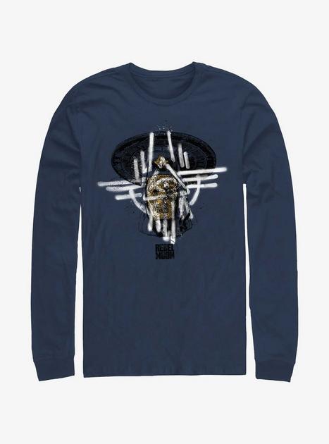 Rebel Moon Imperium Priests Graffiti Long-Sleeve T-Shirt - BLUE | Hot Topic