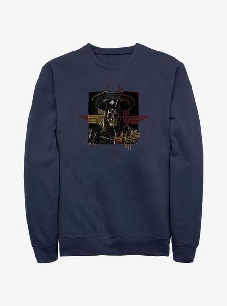 Rebel Moon Priest Sweatshirt - BLUE | Hot Topic
