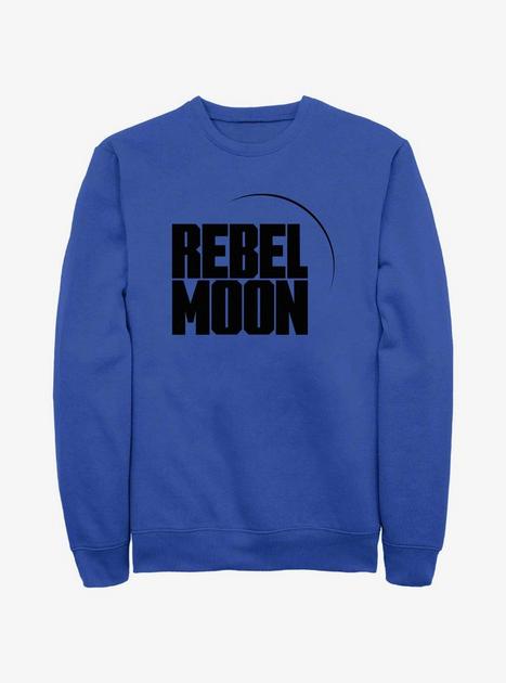 Rebel Moon Logo Sweatshirt - BLUE | Hot Topic