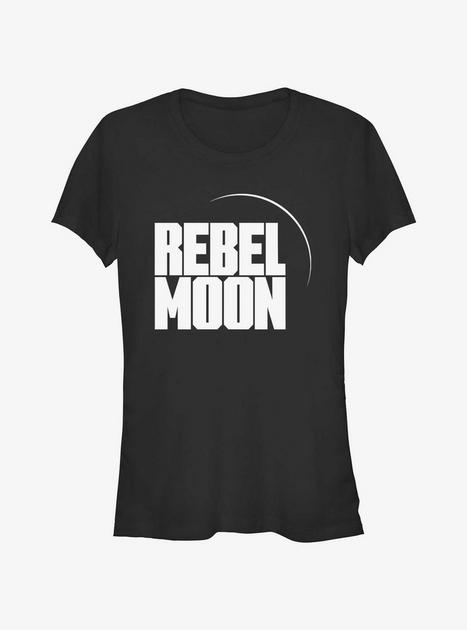 Rebel Moon Logo Girls T-Shirt - BLACK | Hot Topic