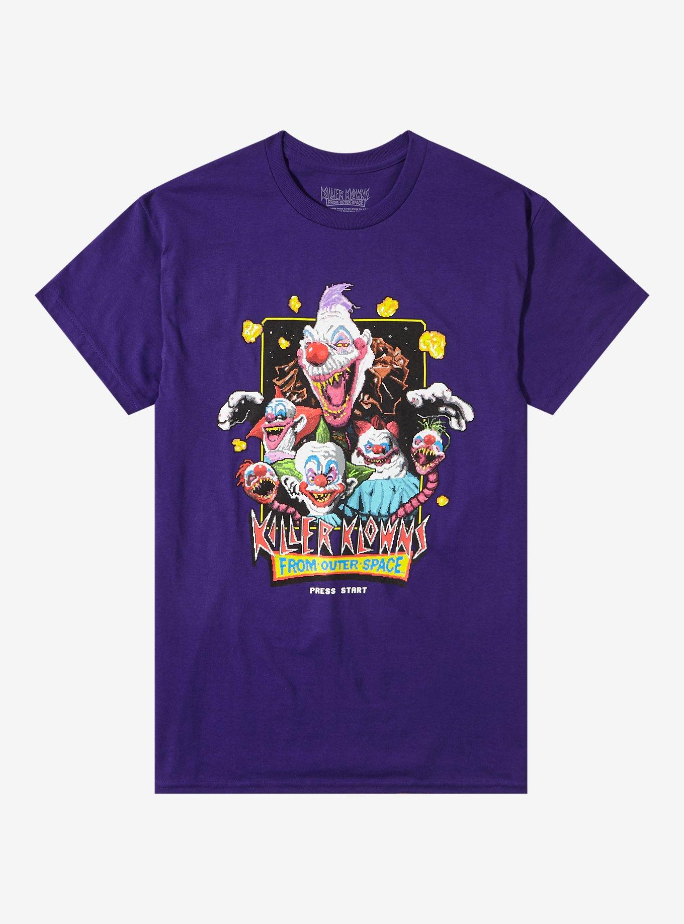 Killer Klowns From Outer Space Press Start T Shirt Hot Topic