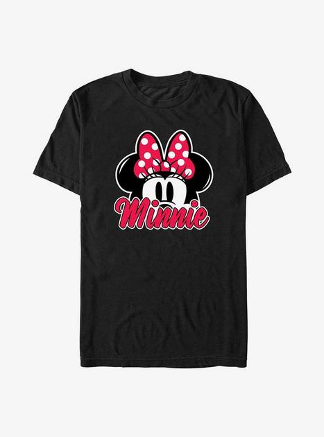 Disney Minnie Mouse Minnie Ears Name T-Shirt - BLACK | Hot Topic