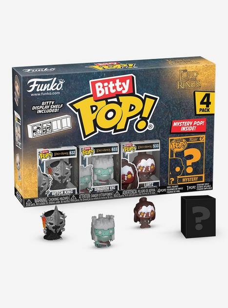 Funko The Lord Of The Rings Bitty Pop! Witch King & More Vinyl Figure ...